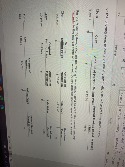 Solved CDL ABC AaBbcc 1 Normal 1 No Spac... Heading 1 | Chegg.com