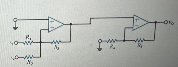 Solved an ideal op amp circuit is shown above, with dc | Chegg.com