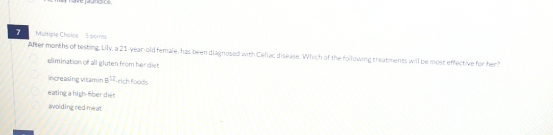 [Solved]: 7 Multiple Choice 5 points After months of testing