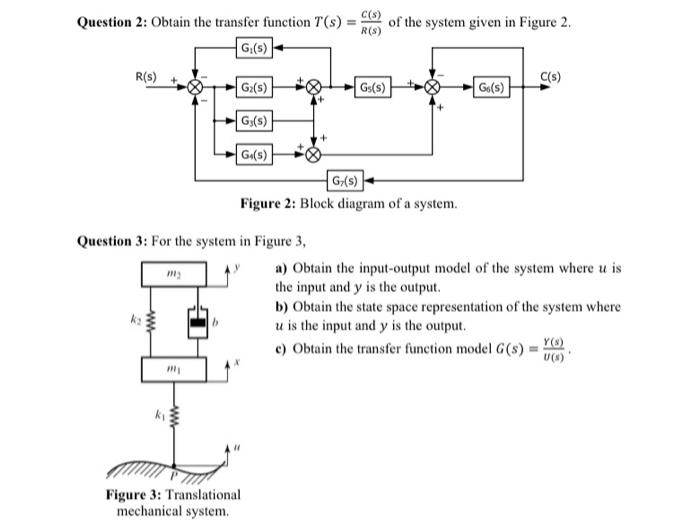 Solved system modelling and simulation questions i want to | Chegg.com