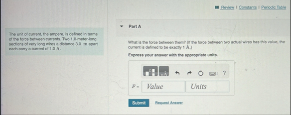 Solved Review I Constants I Periodic TableThe unit of | Chegg.com