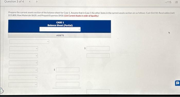 Solved Current Attempt in Progress Incomplete munufacturing | Chegg.com