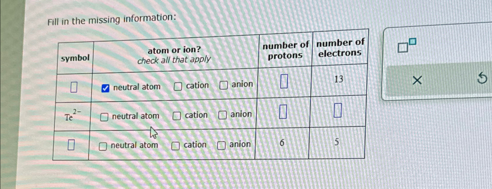 Solved Fill in the missing | Chegg.com