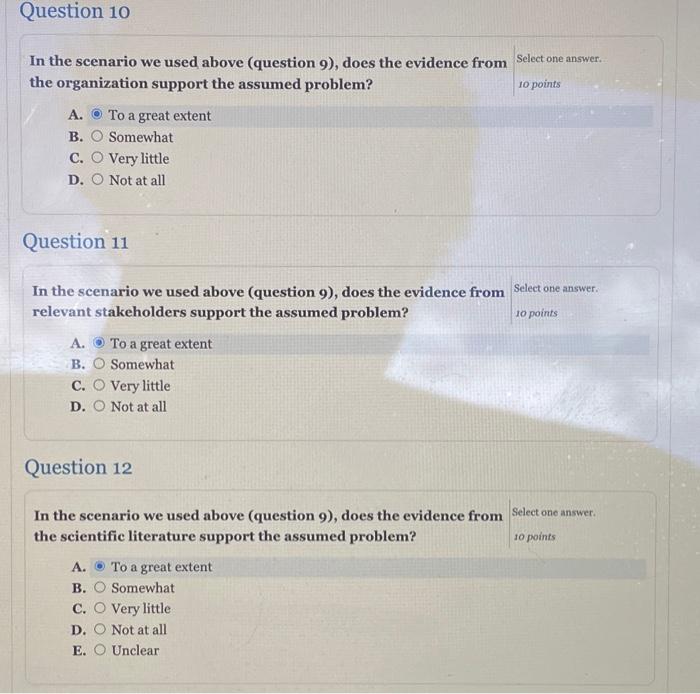 Solved Read the continuation of the scenario we used above | Chegg.com