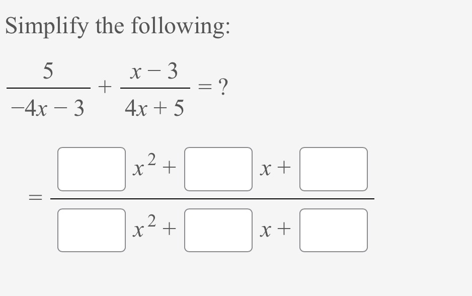 Solved Simplify the following:|)/(x2+|x+|) | Chegg.com Solved Simplify the following:|)/(x2+|x+|) | Chegg.com