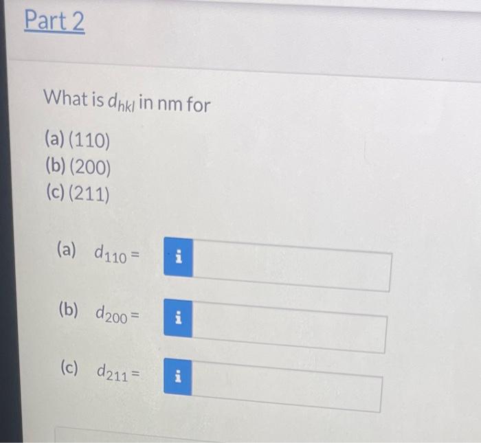 Solved The figure below shows an x-ray diffraction pattern | Chegg.com