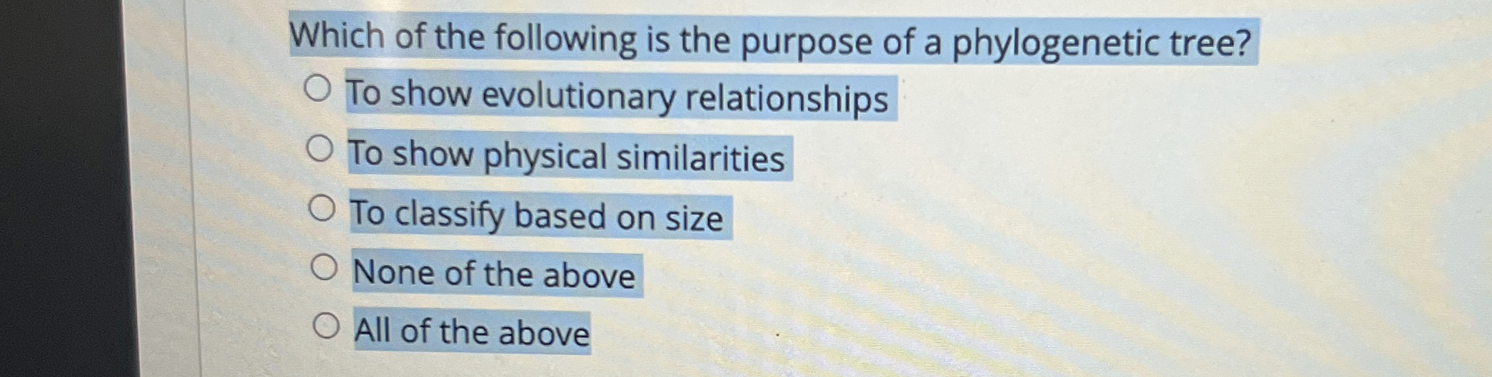 Solved Which of the following is the purpose of a | Chegg.com