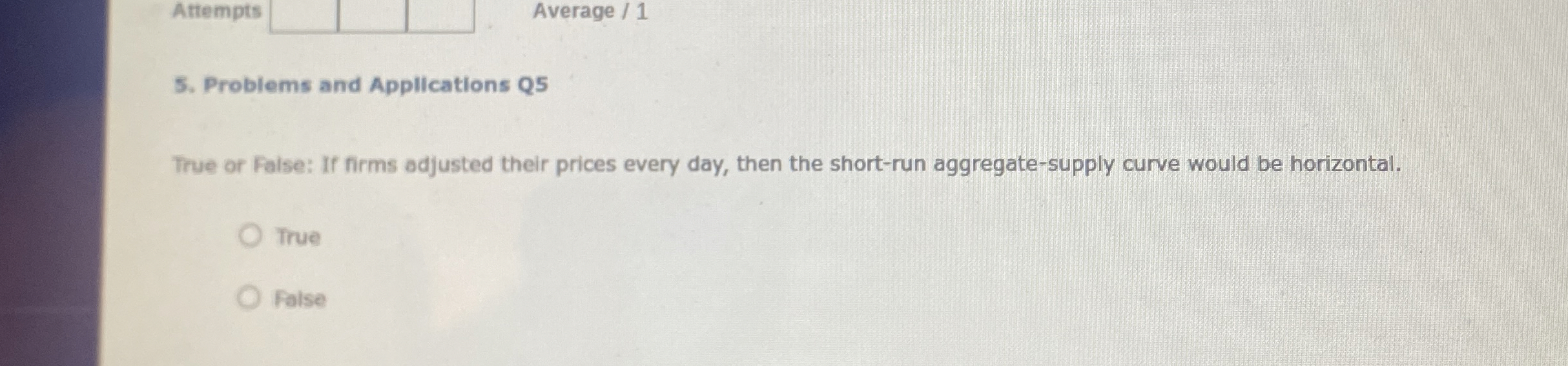 Solved AttemptsAverage / 1S. ﻿Problems and Applications | Chegg.com