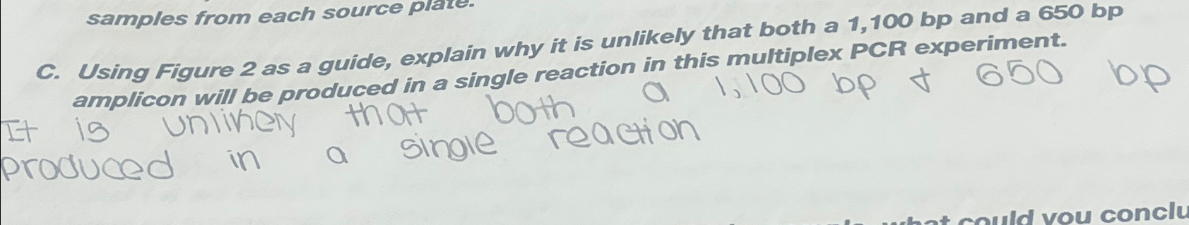 Solved C. ﻿Using Figure 2 ﻿as a guide, explain why it is | Chegg.com