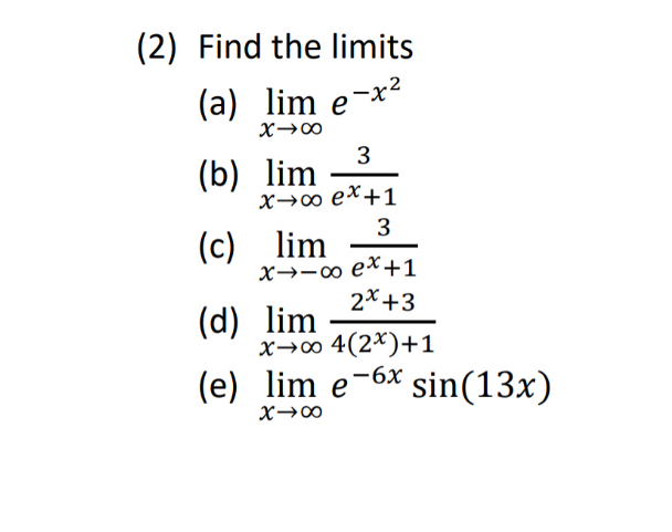 Solved (2) ﻿Find the | Chegg.com