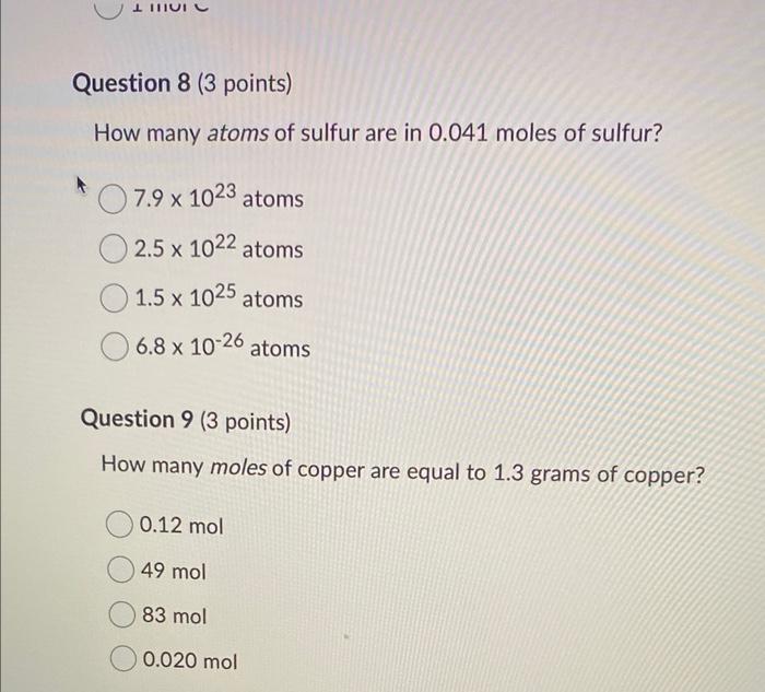 Solved How many moles are in 3.2×1023 molecules of silicon | Chegg.com