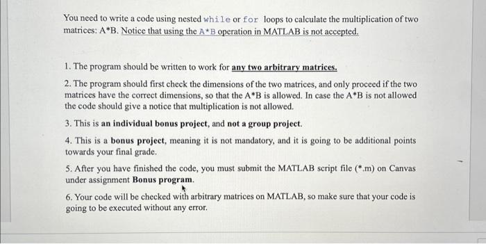 Solved You Need To Write A Code Using Nested While Or For