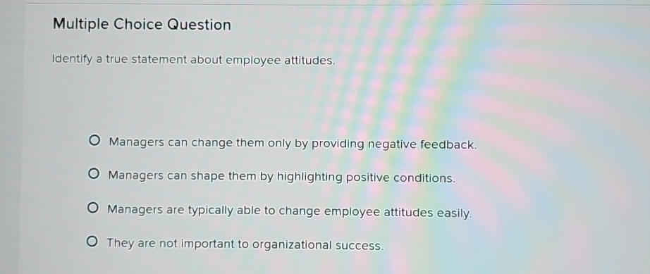 Solved Multiple Choice QuestionIdentify a true statement | Chegg.com