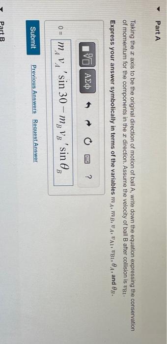 Solved Billiard ball A of mass mA=0.100 kg moving with speed | Chegg.com