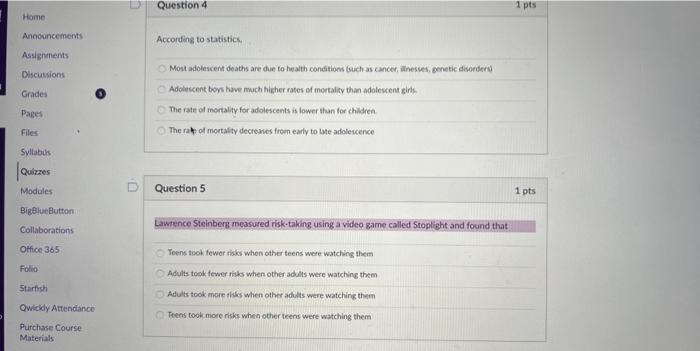 Solved According to statistics, Most adolescent deaths are | Chegg.com Solved According to statistics, Most adolescent deaths are | Chegg.com