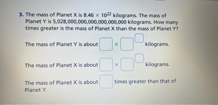 Solved 3. The mass of Planet X is 8.46×1022 kilograms. The | Chegg.com