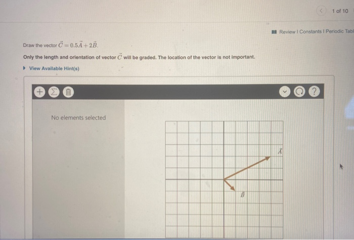 Solved 1 of 10 a Review | Constants Periodic Ta Draw the | Chegg.com