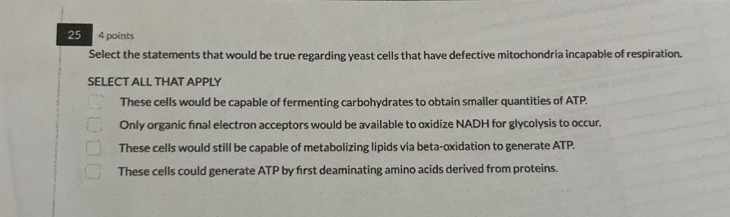 Solved 254 ﻿pointsSelect the statements that would be true | Chegg.com