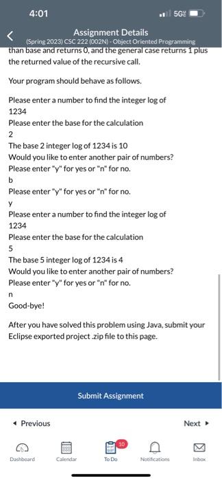 Solved Write a program that uses a recursive call to find | Chegg.com