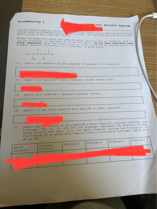 Solved using these amino acids Asn, asp,lys, tyr answer the | Chegg.com