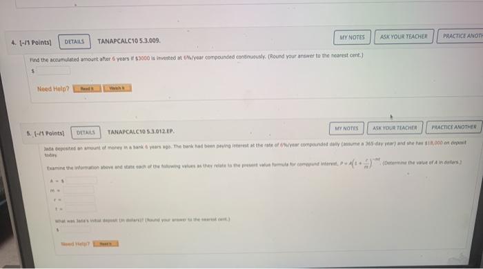 Solved My Notes Ask Your Teacher Practice Anoti 4 1