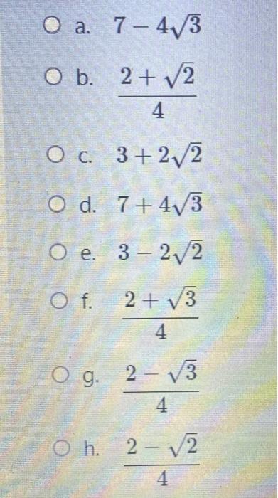 Solved Use the power reduction formulas to look for the | Chegg.com