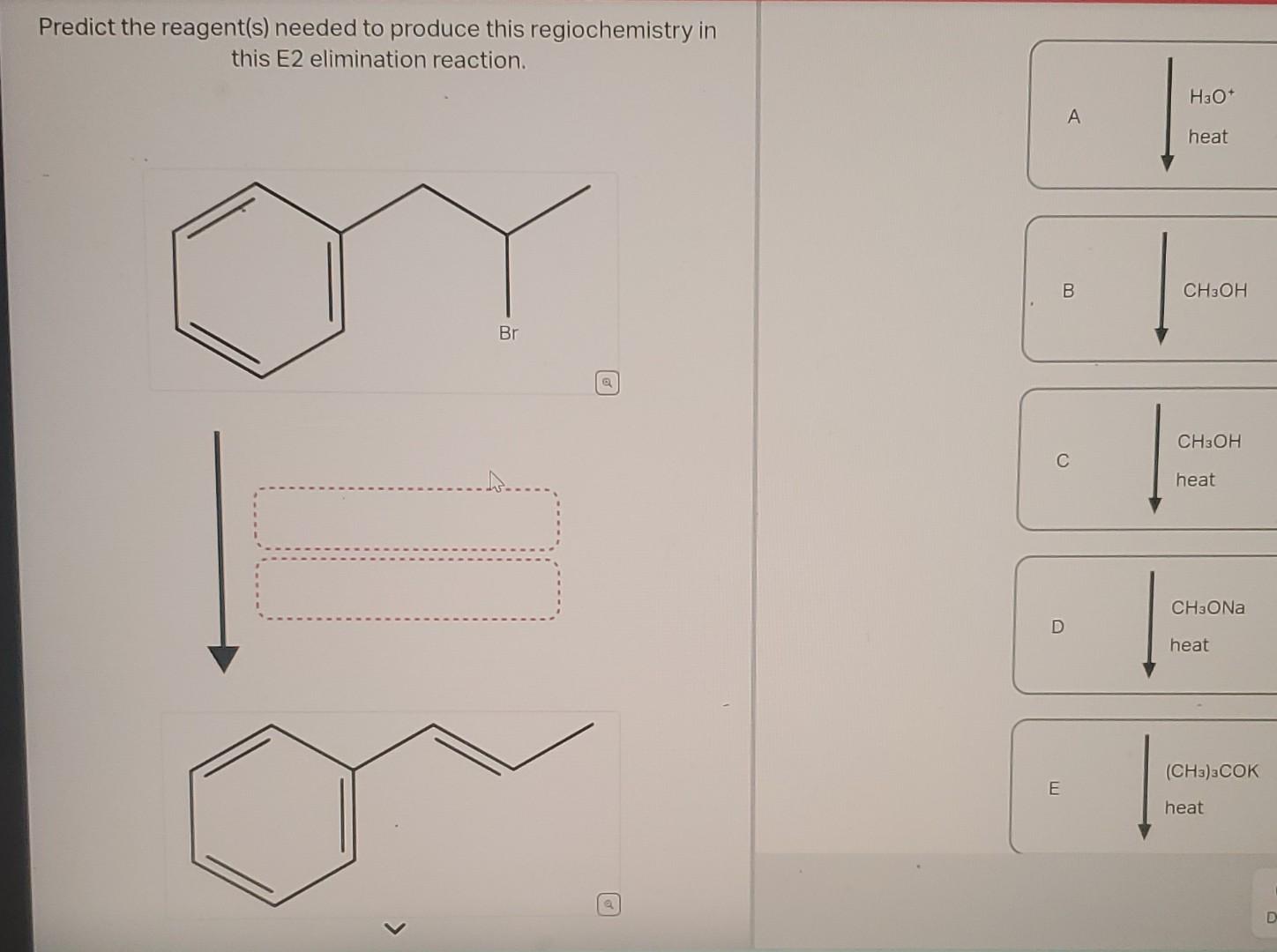 Solved Draw a secondary alkyl chloride that would produce | Chegg.com