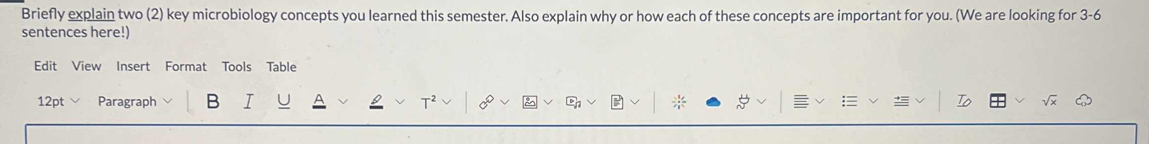 Solved Briefly explain two (2) ﻿key microbiology concepts | Chegg.com