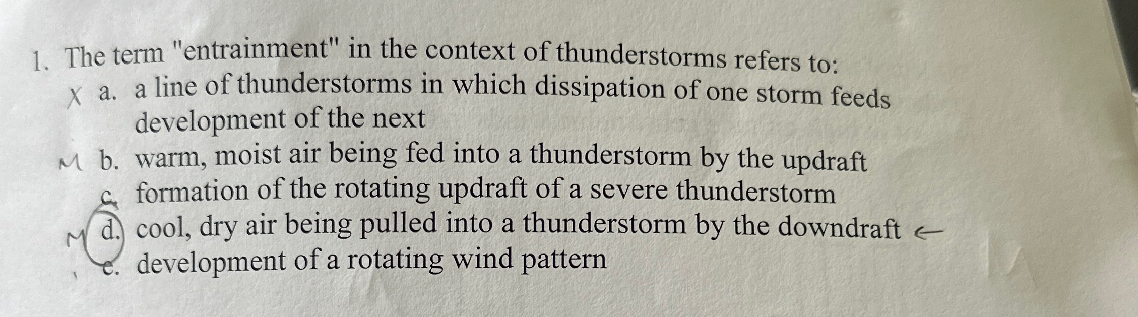 Solved The term "entrainment" in the context of | Chegg.com