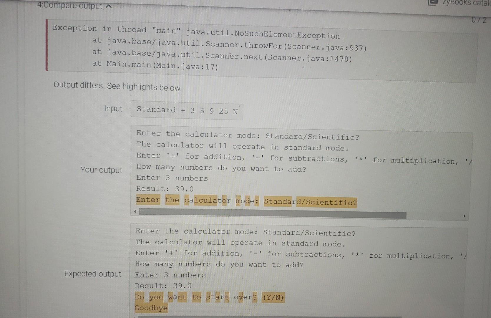 Solved I have this java code while running getting those | Chegg.com