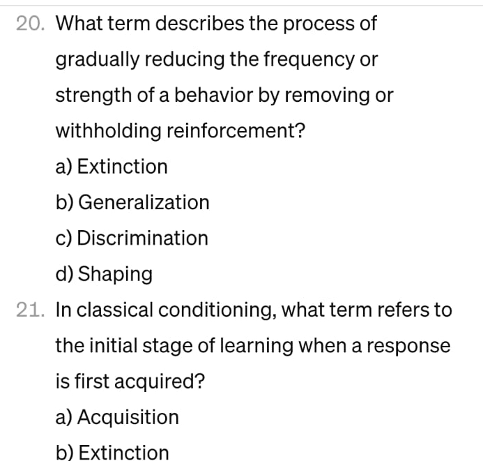 Solved What term describes the process of gradually reducing | Chegg.com