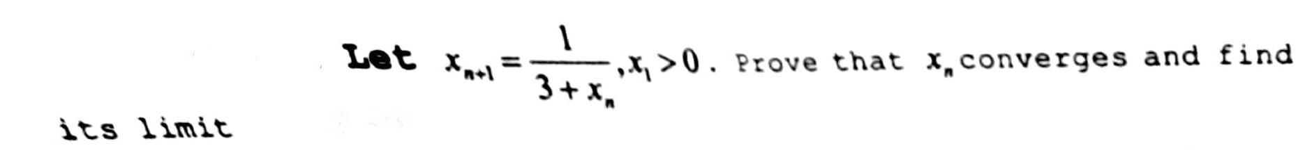 Solved Prove that if X, is a bounded decreasing sequence, | Chegg.com
