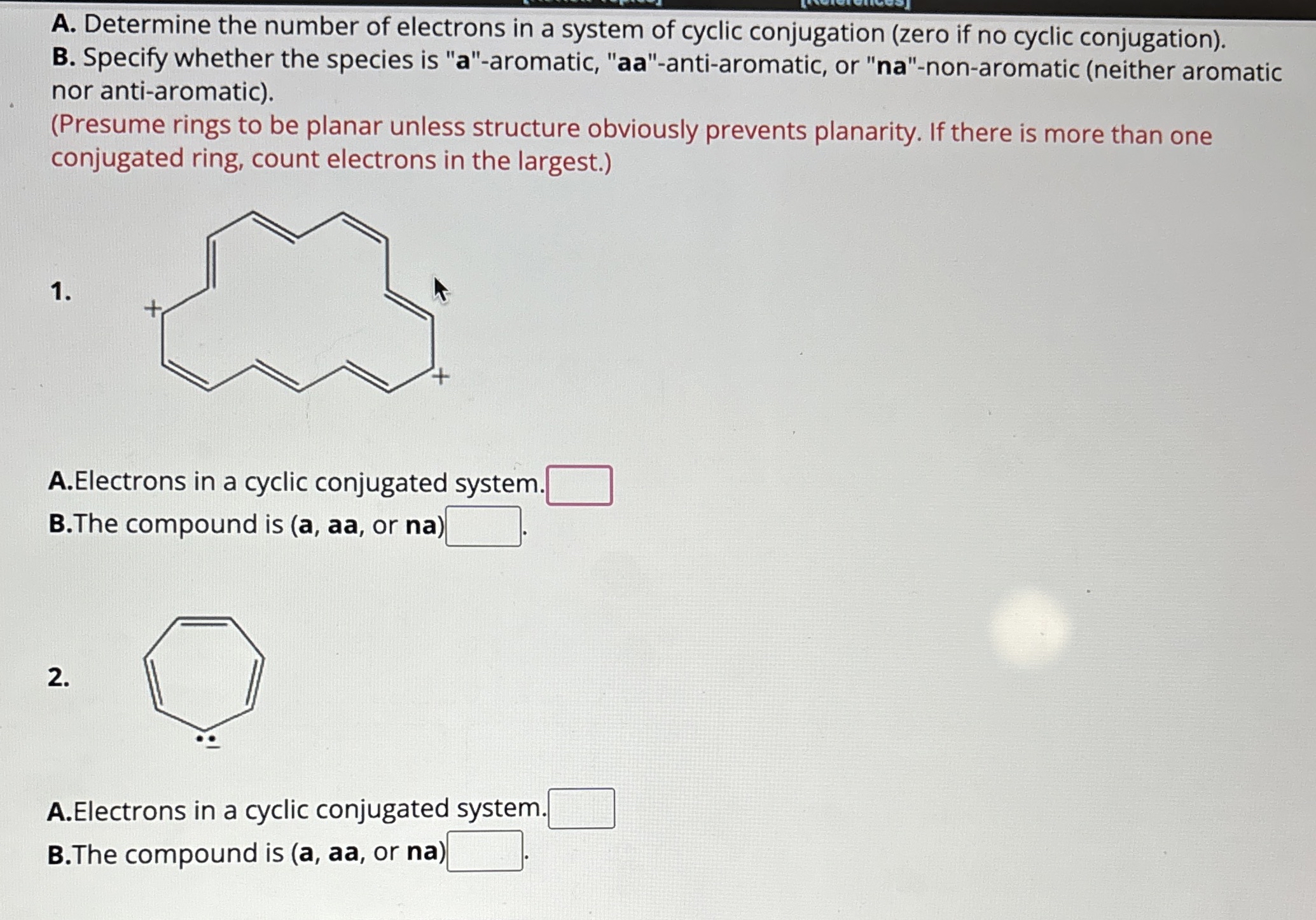 Solved A. ﻿Determine the number of electrons in a system of | Chegg.com