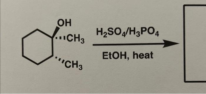 Solved EtOH, heat H2SO4/H3PO4 | Chegg.com