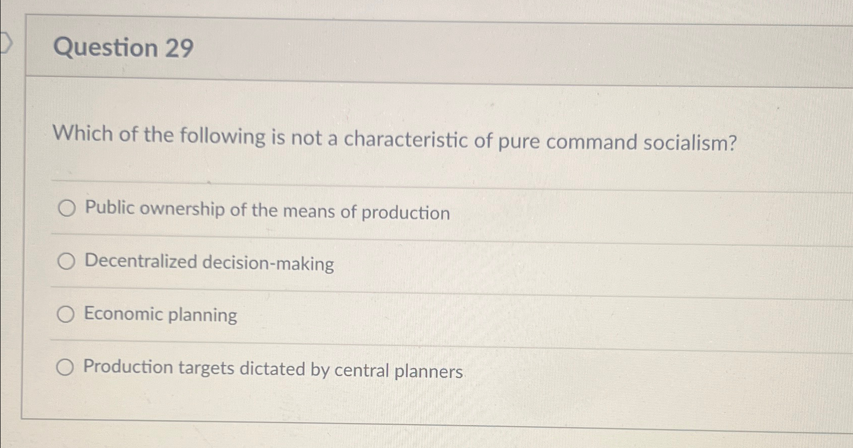 Solved Question 29Which of the following is not a | Chegg.com