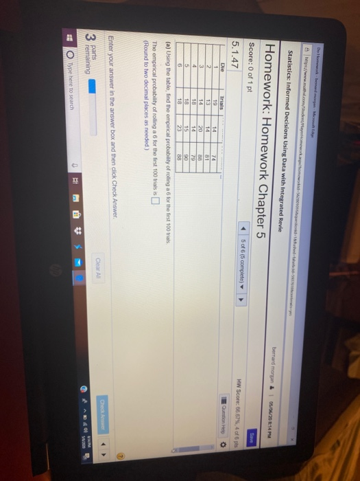 Solved Statistics: Informed Decisions Using Data with | Chegg.com