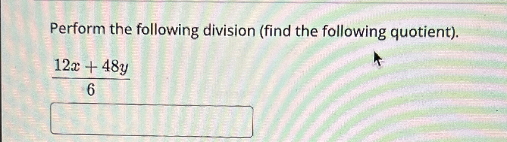 Solved Perform the following division (find the following | Chegg.com