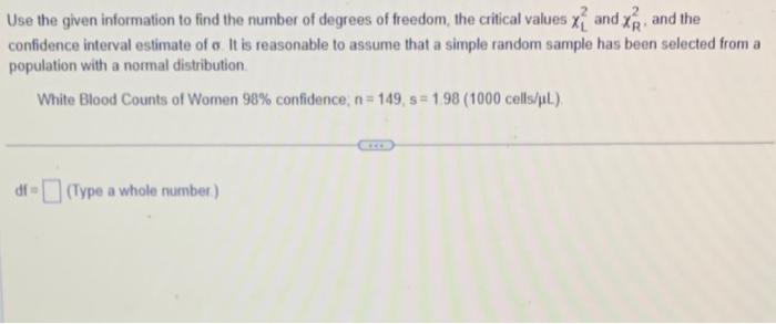 Solved Use the given information to find the number of | Chegg.com