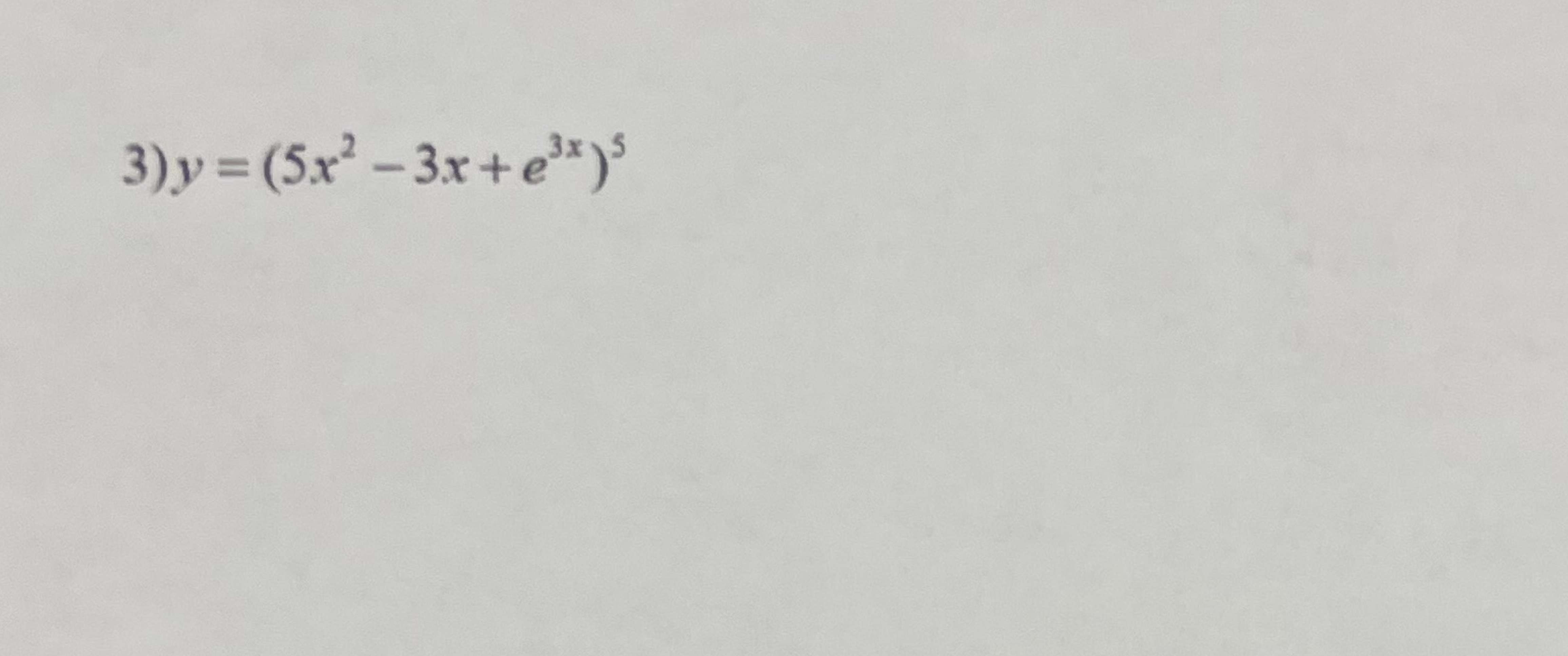 Solved find the first derivative for each in the form of | Chegg.com