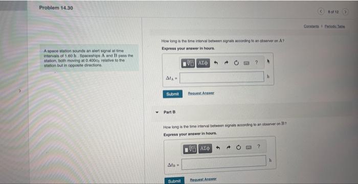 Solved A soace btation sounds an atert aignal at timo | Chegg.com