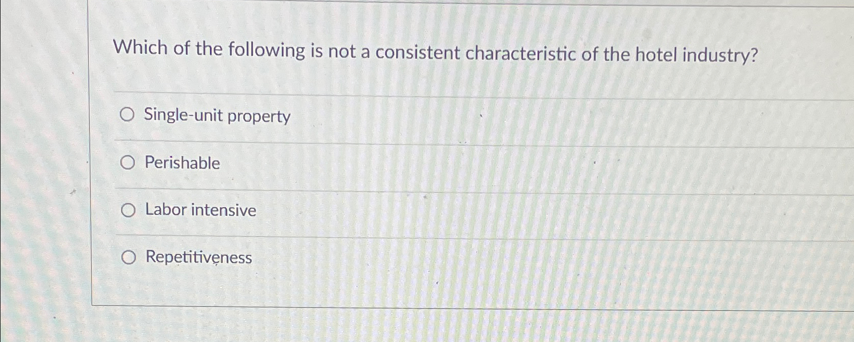 Solved Which of the following is not a consistent | Chegg.com