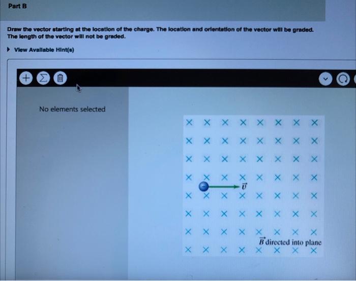 Solved Draw the vector starting at the location of the | Chegg.com