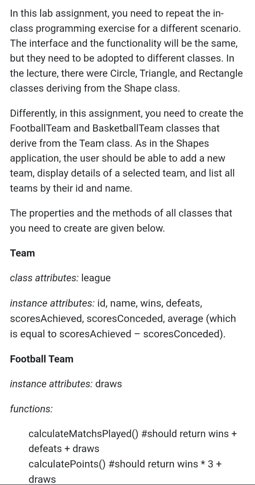 Solved In This Lab Assignment You Need To Repeat The