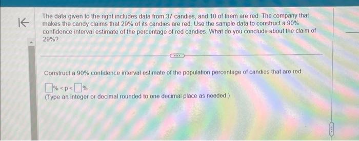 Solved The data given to the right includes data from 37 | Chegg.com