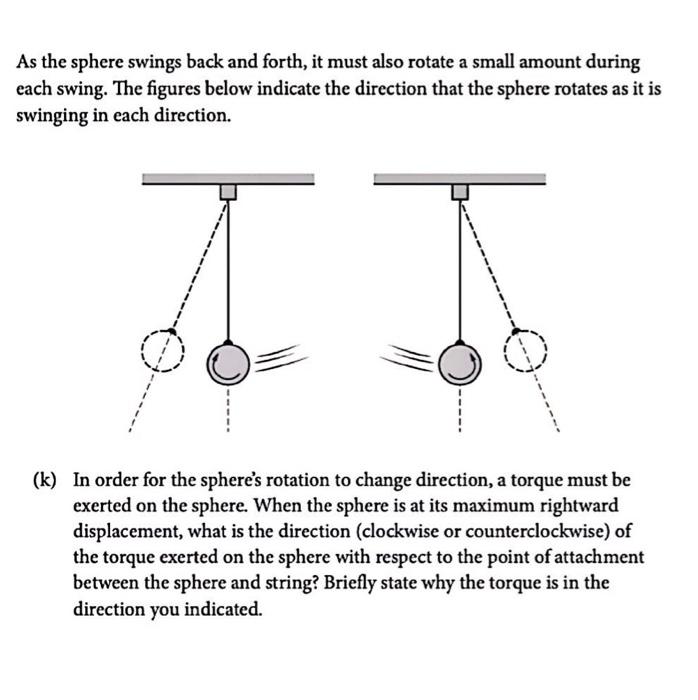 Solved A small sphere of mass M is suspended by a string of | Chegg.com