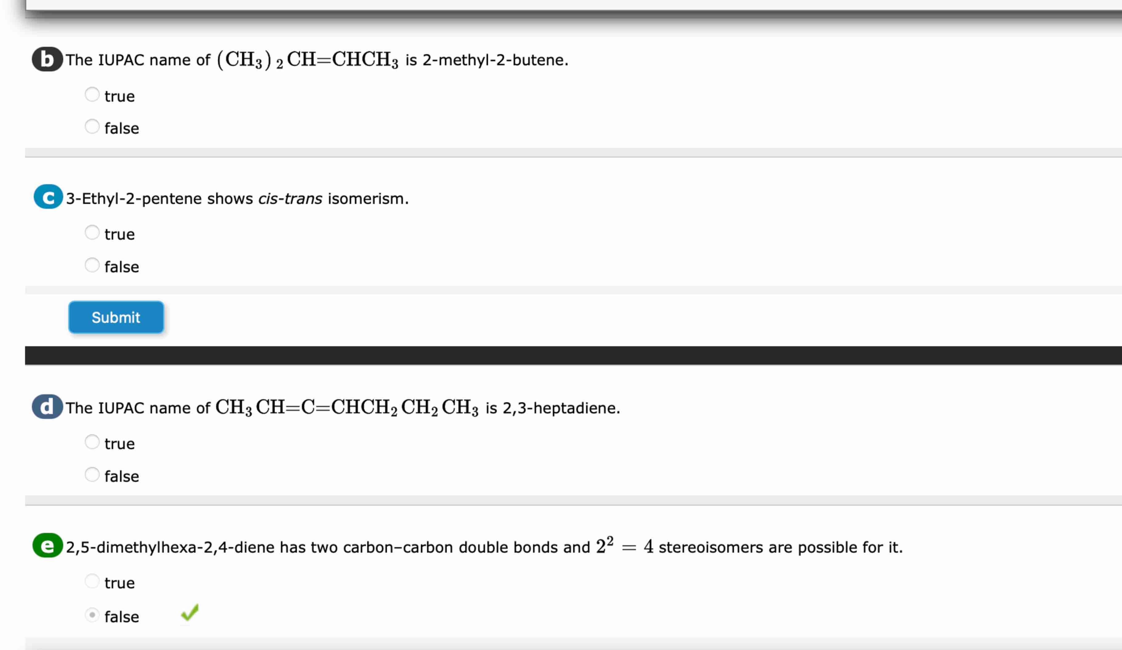 Solved (b) ﻿The IUPAC name | Chegg.com