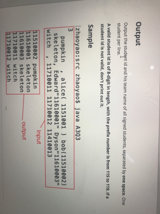Solved Question 3 Description Halloween is coming. The | Chegg.com