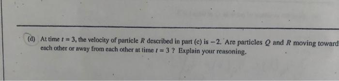 Solved and its 2. Particle moves along the x-axis so that | Chegg.com