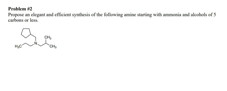 Solved Problem #2 Propose an elegant and efficient synthesis | Chegg.com