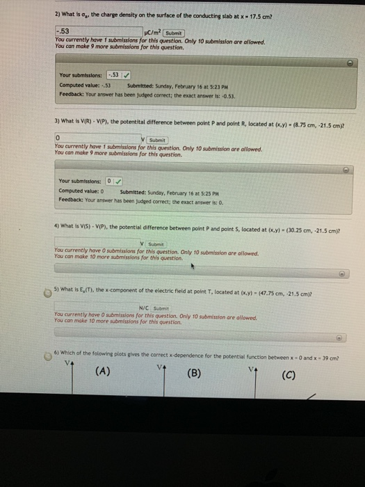 Solved Potential of Infinite Sheets of Charge and Conducting | Chegg.com